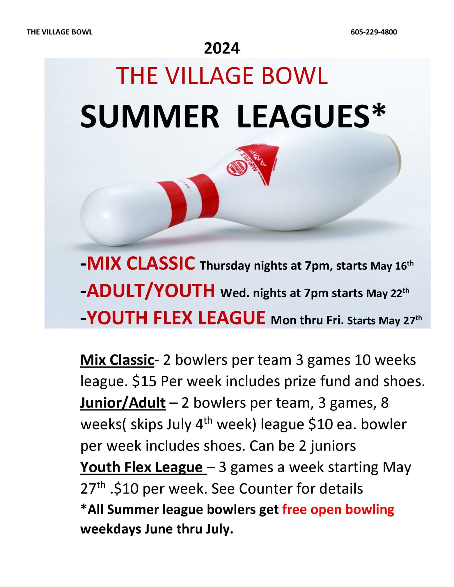 Bowling Alley | Family Fun | The Village Bowl | Aberdeen, SD